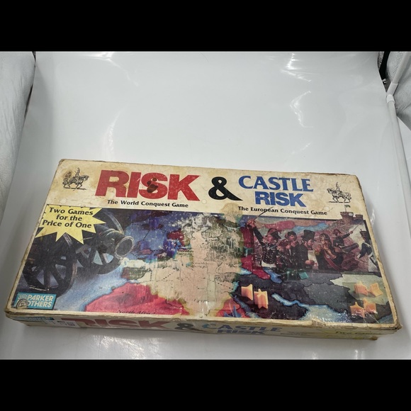 Games | Vintage Risk Castle Risk Board Game Parker Brothers | Poshmark